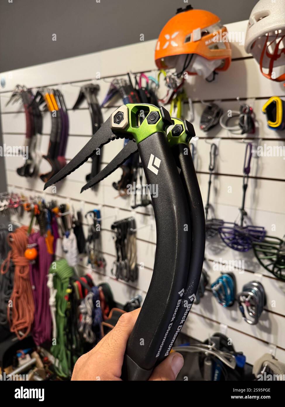 New black diamond ice tools Hydra Stock Photo - Alamy