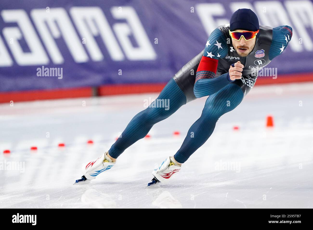 CALGARY, CANADA - JANUARY 24: Emery Lehman of United States of America ...