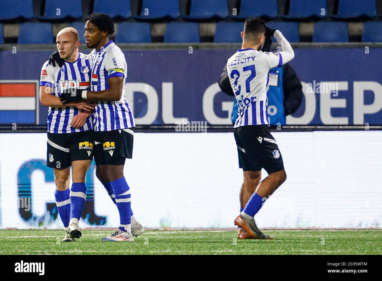 EINDHOVEN, NETHERLANDS - JANUARY 24: Achraf El Bouchataoui of FC ...