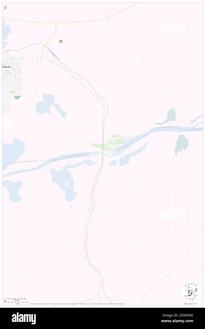 Hennie Steyn bridge, Joe Gqabi District Municipality, ZA, South Africa ...