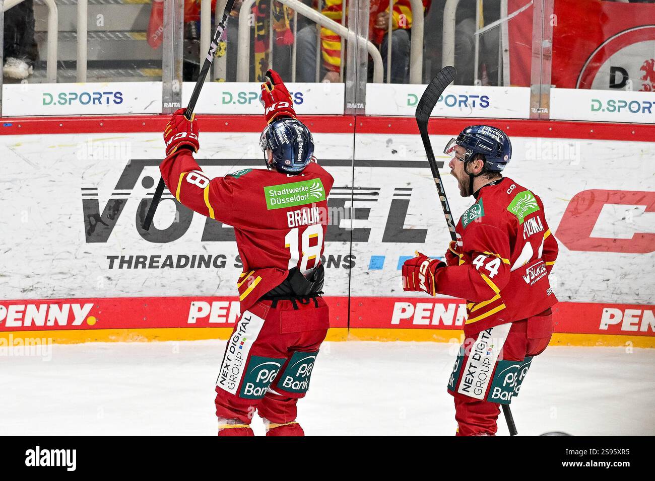 Eishockey DEL - 24/25 - 39.. Spieltag: Düsseldorfer EG vs Kölner Haie ...