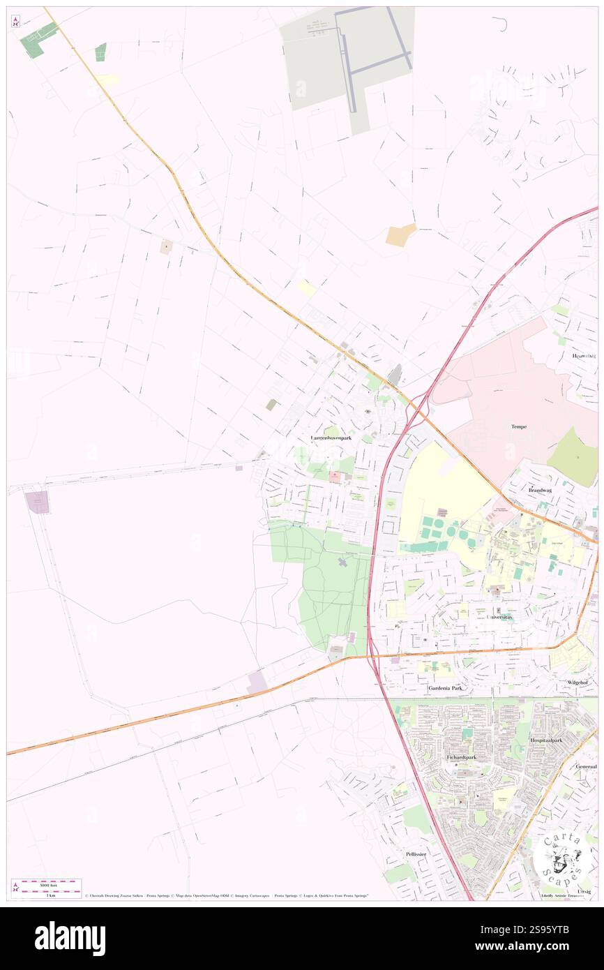 Boundary Hill, Mangaung Metropolitan Municipality, ZA, South Africa ...