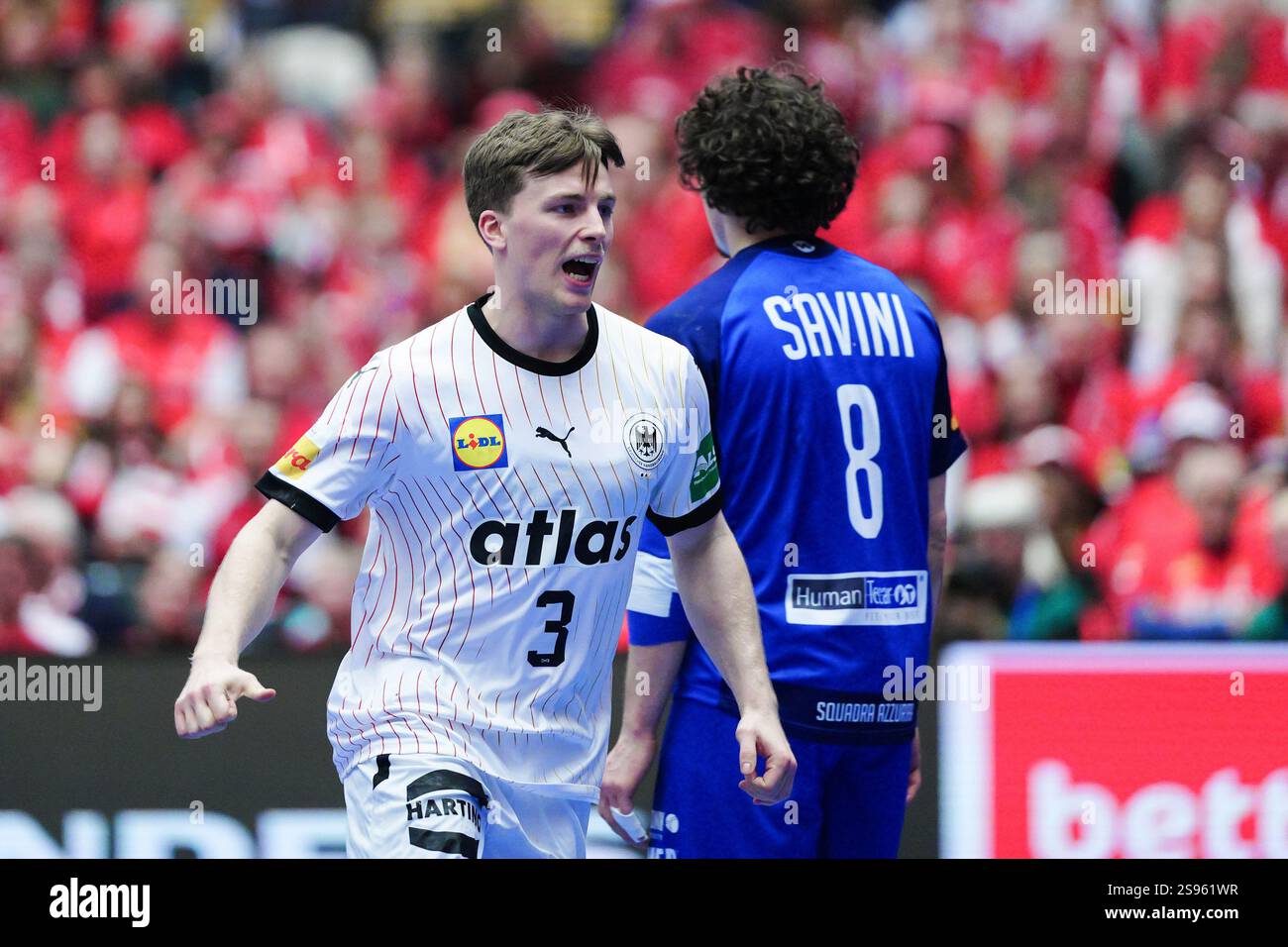 Nils Lichtlein (Deutschland, #03) DEN, Italien vs. Deutschland ...