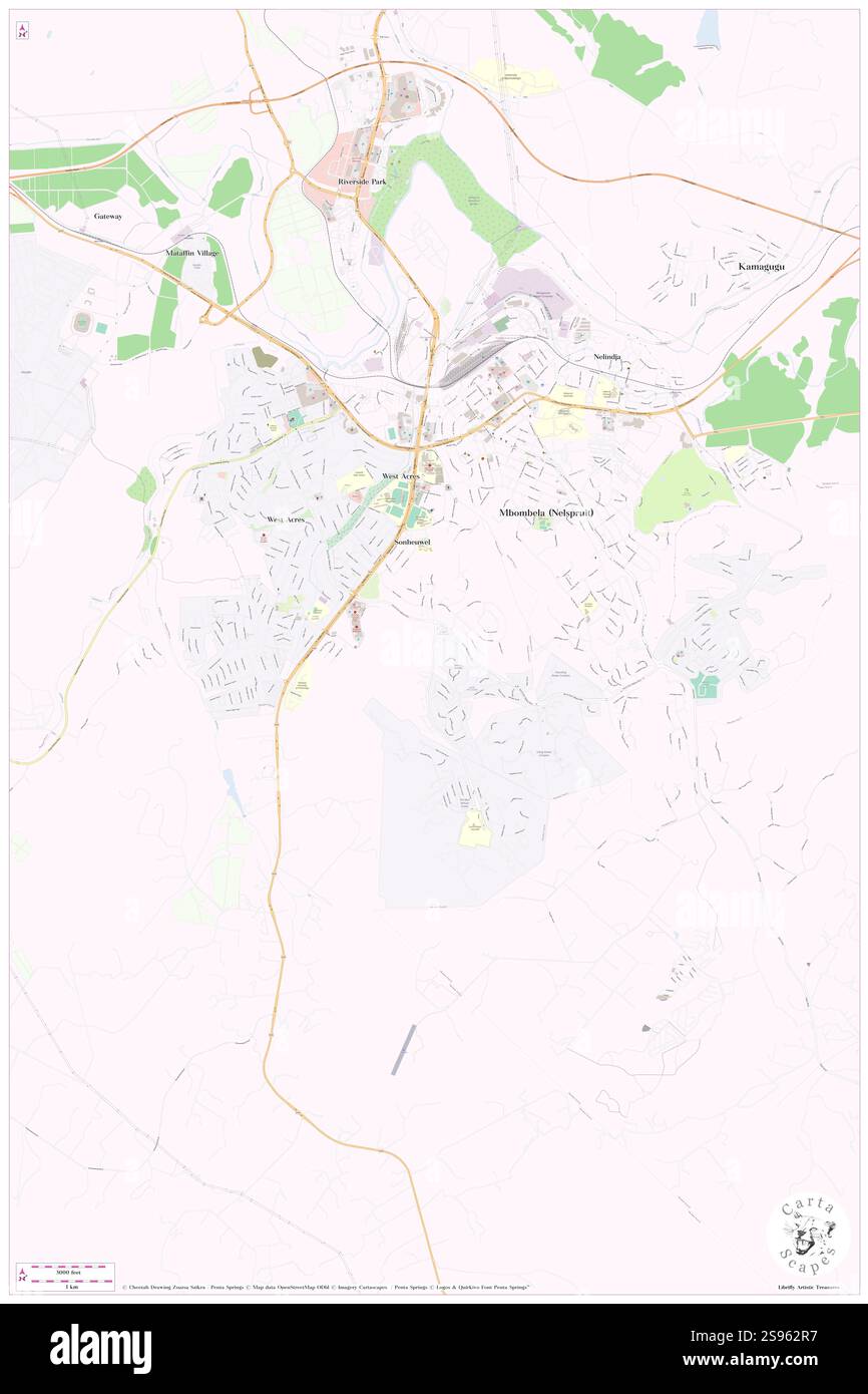Sonheuwel, Ehlanzeni District, ZA, South Africa, Mpumalanga, S 25 29 ...