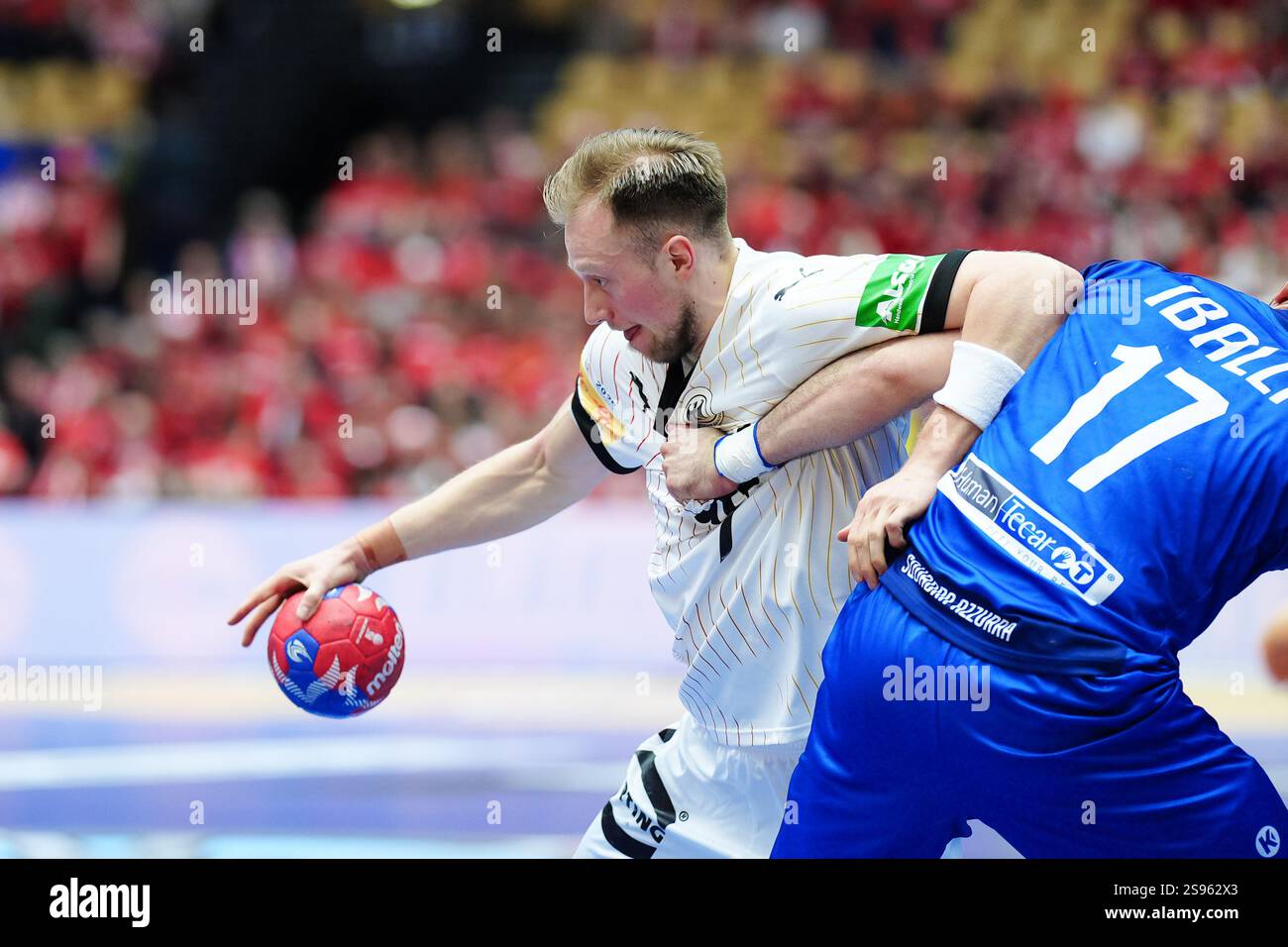 Luca Witzke (Deutschland, #07), Endrit Iballi (Italien, #17) DEN ...