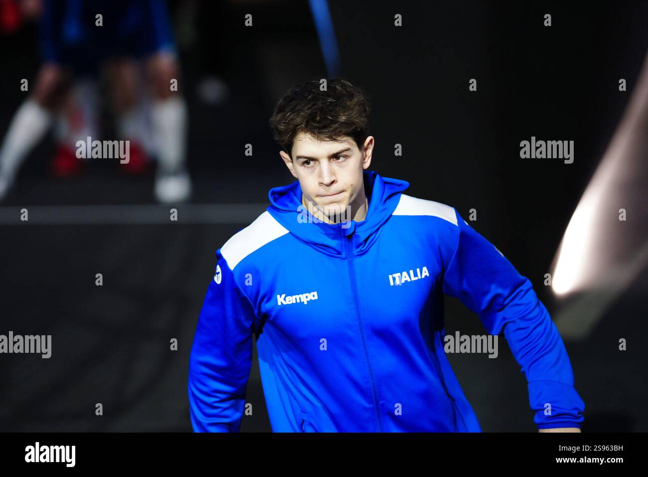 Leo Prantner (Italien, #02) DEN, Italien vs. Deutschland, Handball, IHF ...
