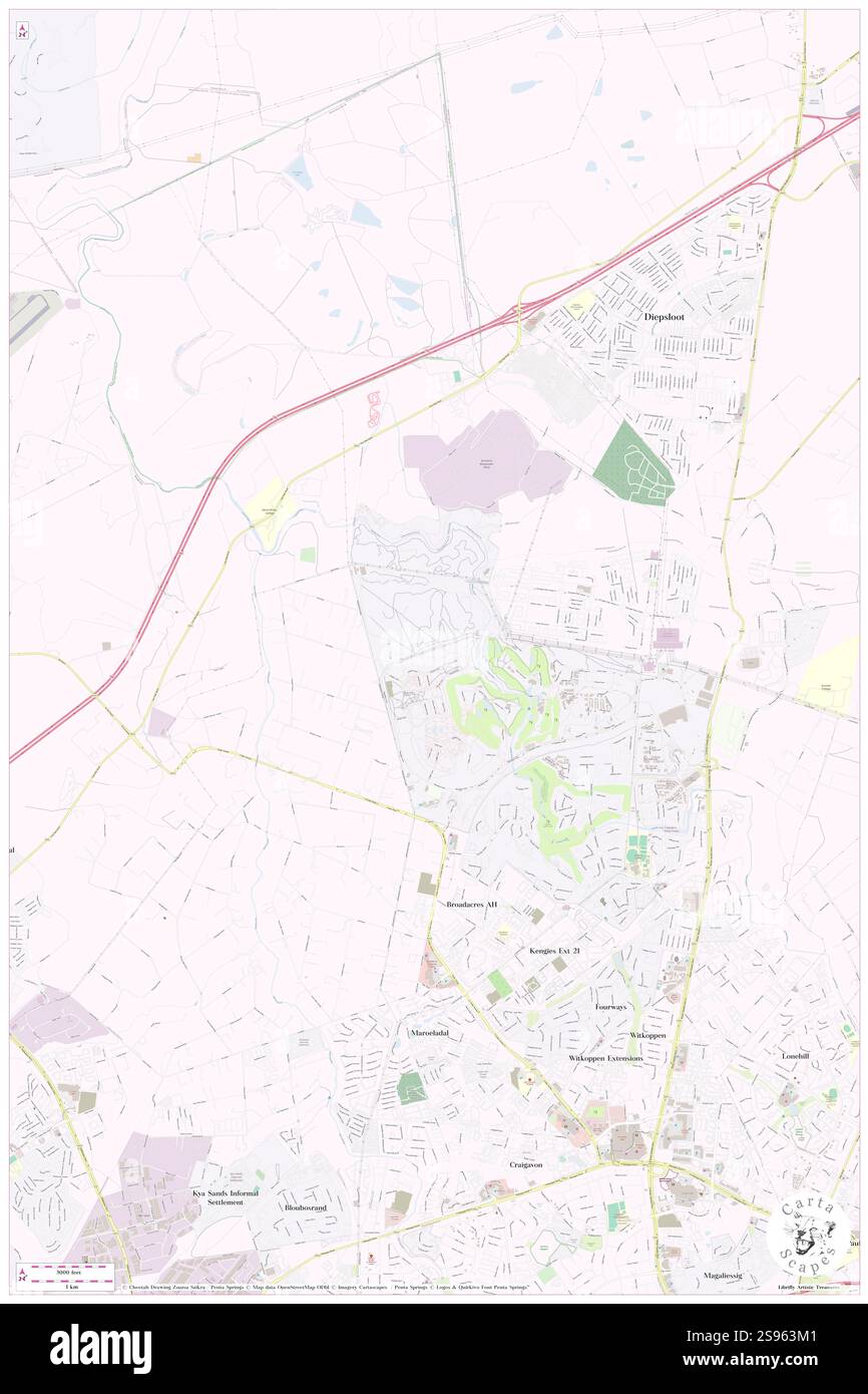 Riverland, City of Johannesburg Metropolitan Municipality, ZA, South ...