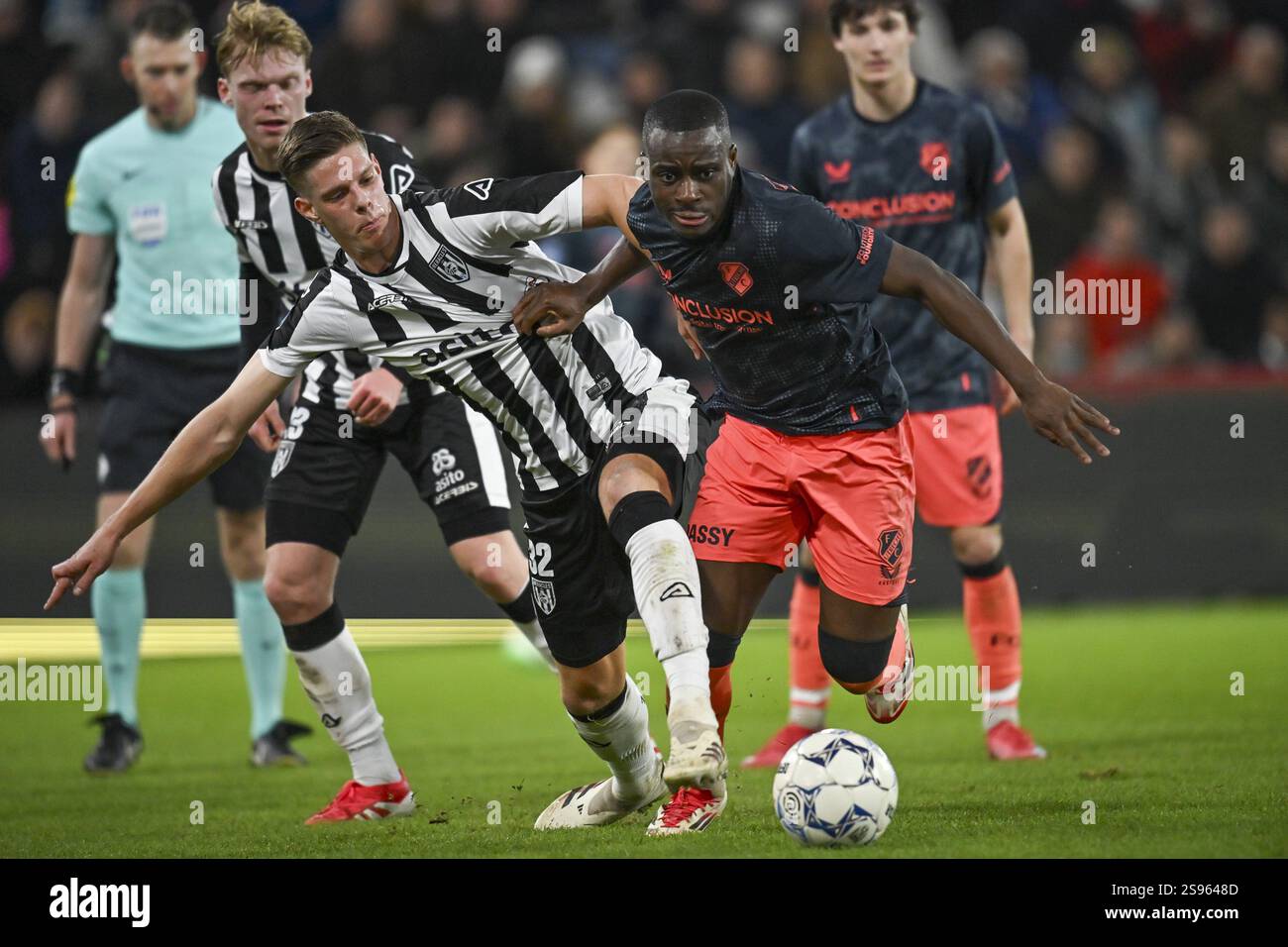ALMELO, Stadium Asito, 24-01-2025 , season 2024 / 2025 , Dutch ...