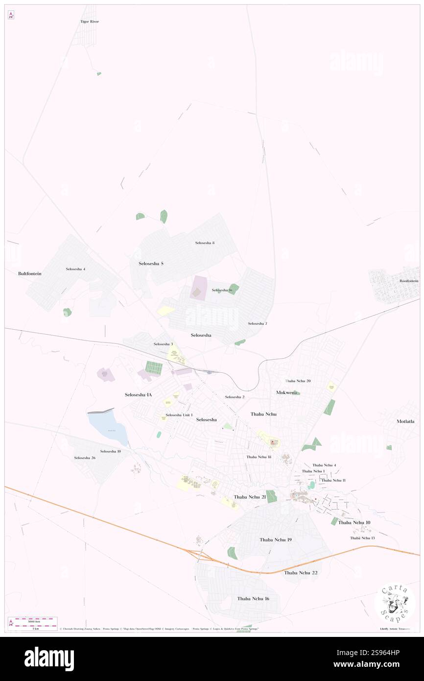Bultfontein Number Three, Mangaung Metropolitan Municipality, ZA, South ...