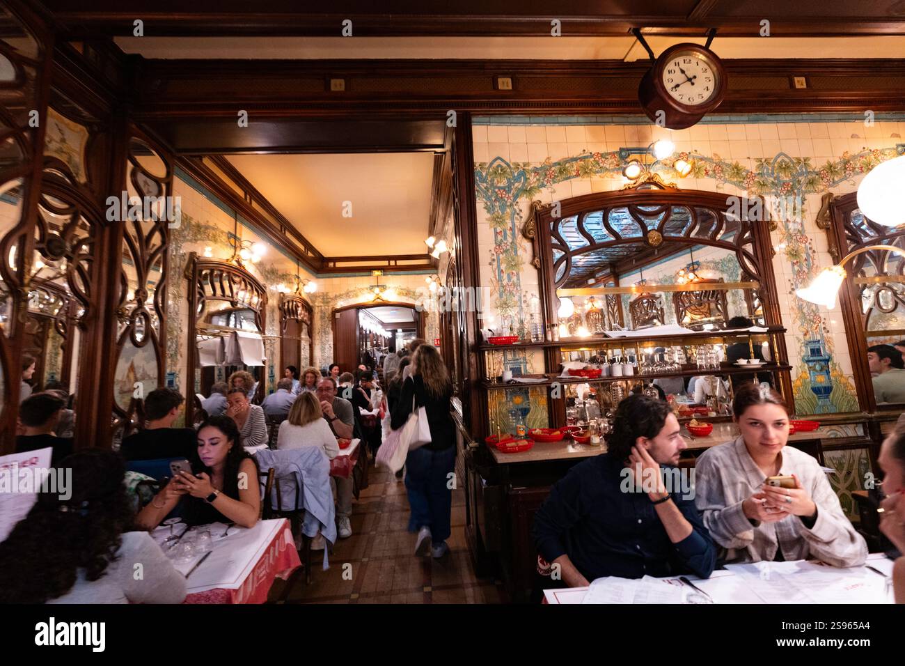 DIning at Bouillon Chartier, an Art Nouveau classic restaurant from ...