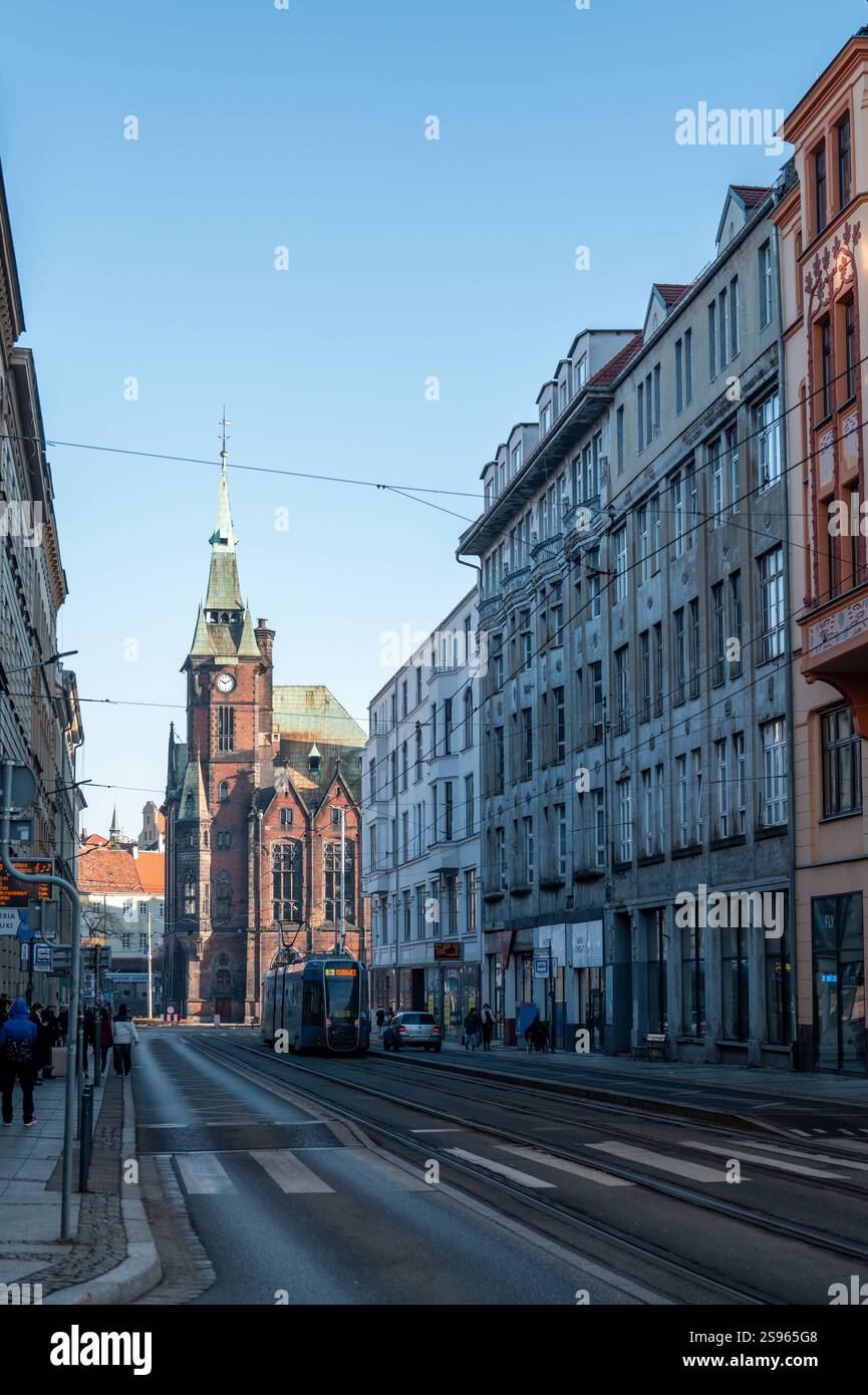 Historic University Library building on Karola Szajnochy Street in ...