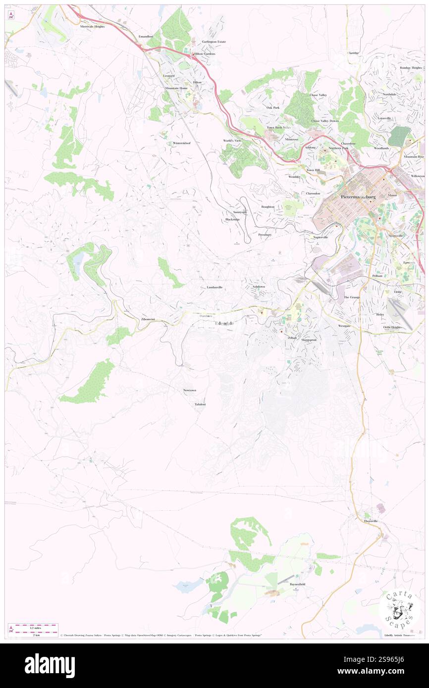 The Msunduzi, uMgungundlovu District Municipality, ZA, South Africa ...