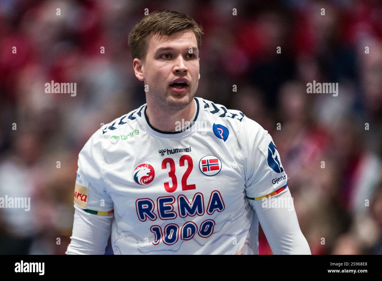 250124 Thomas Alfred Solstad of Norway during the 2025 IHF World Men's ...