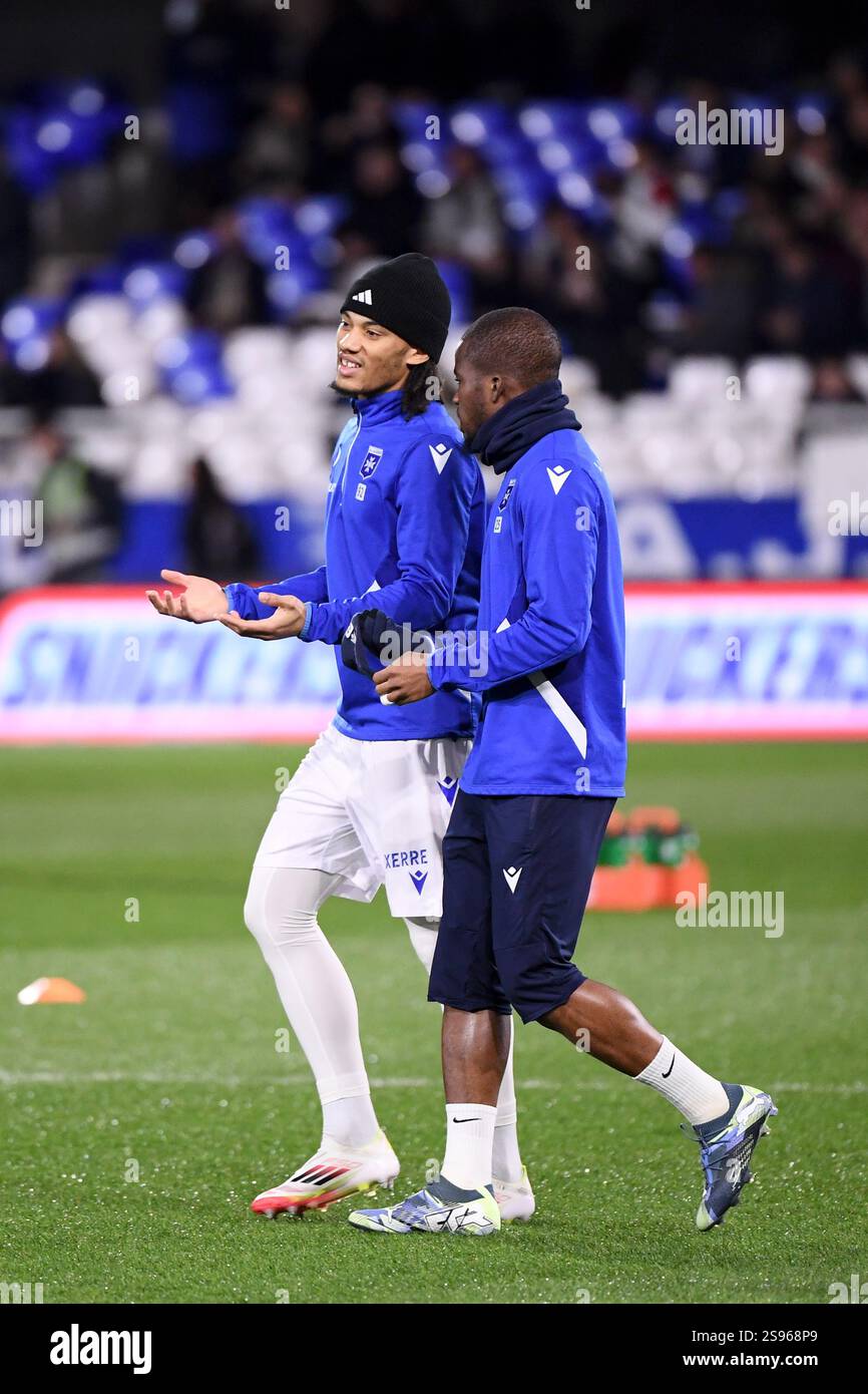 92 Clement AKPA (aja) during the Ligue 1 MCDonald's match between ...
