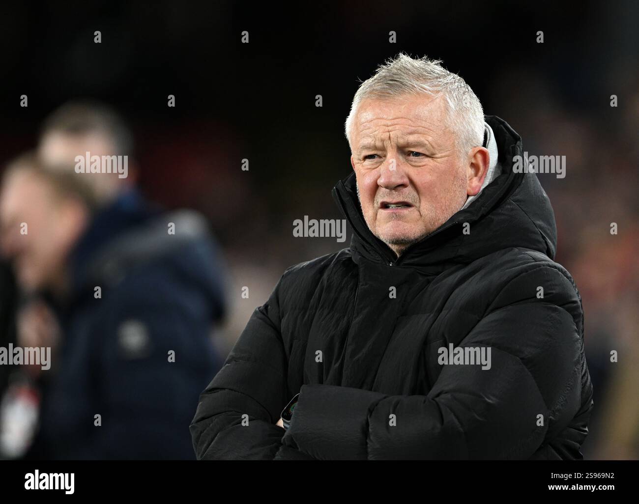 Sheffield, England, 24th January 2025. Chris Wilder manager of ...