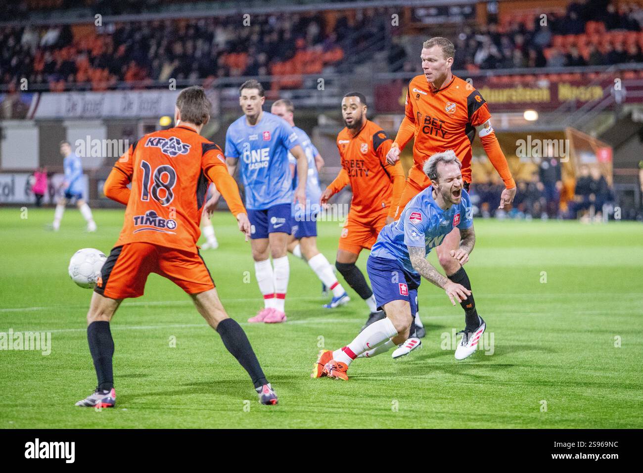 VOLENDAM - 24-01-2025, KRAS Stadium. Keukenkampioen divisie, season ...