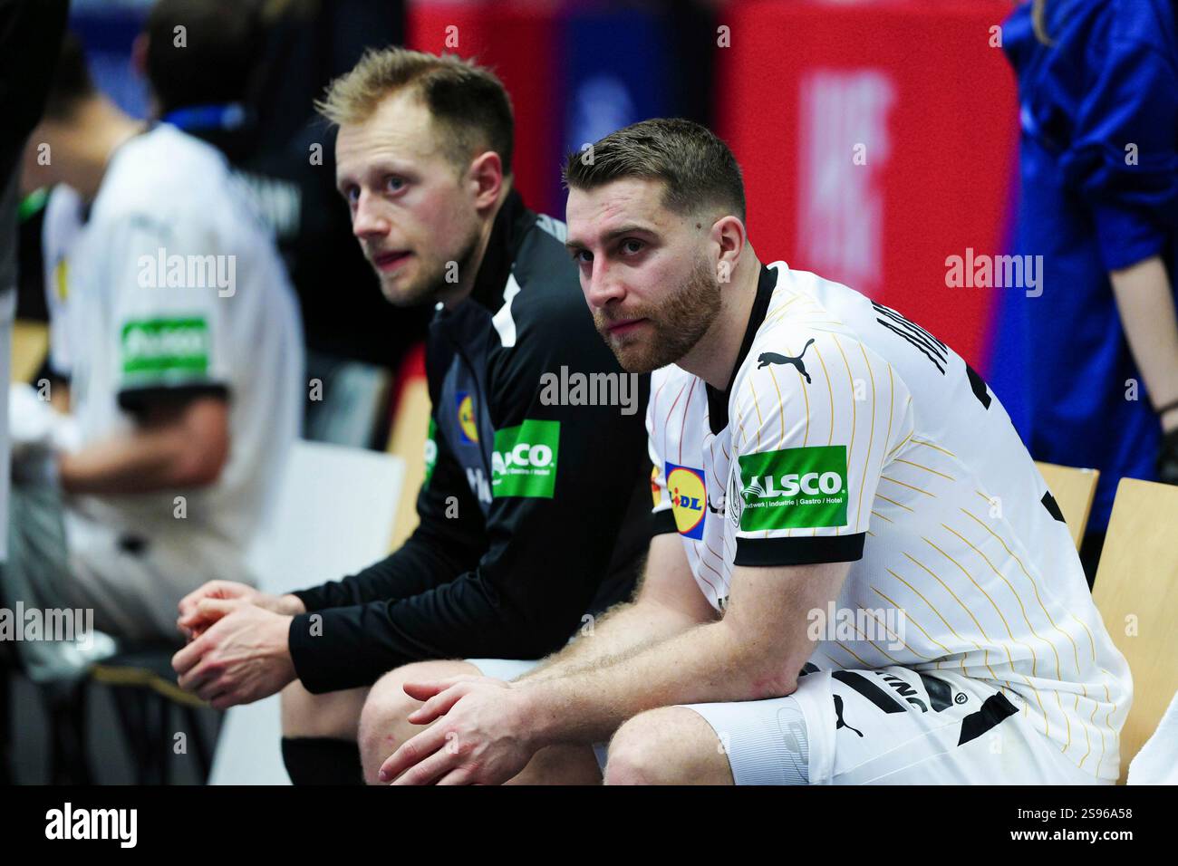 Luca Witzke (Deutschland, #07), Lukas Mertens (Deutschland, #36) DEN ...
