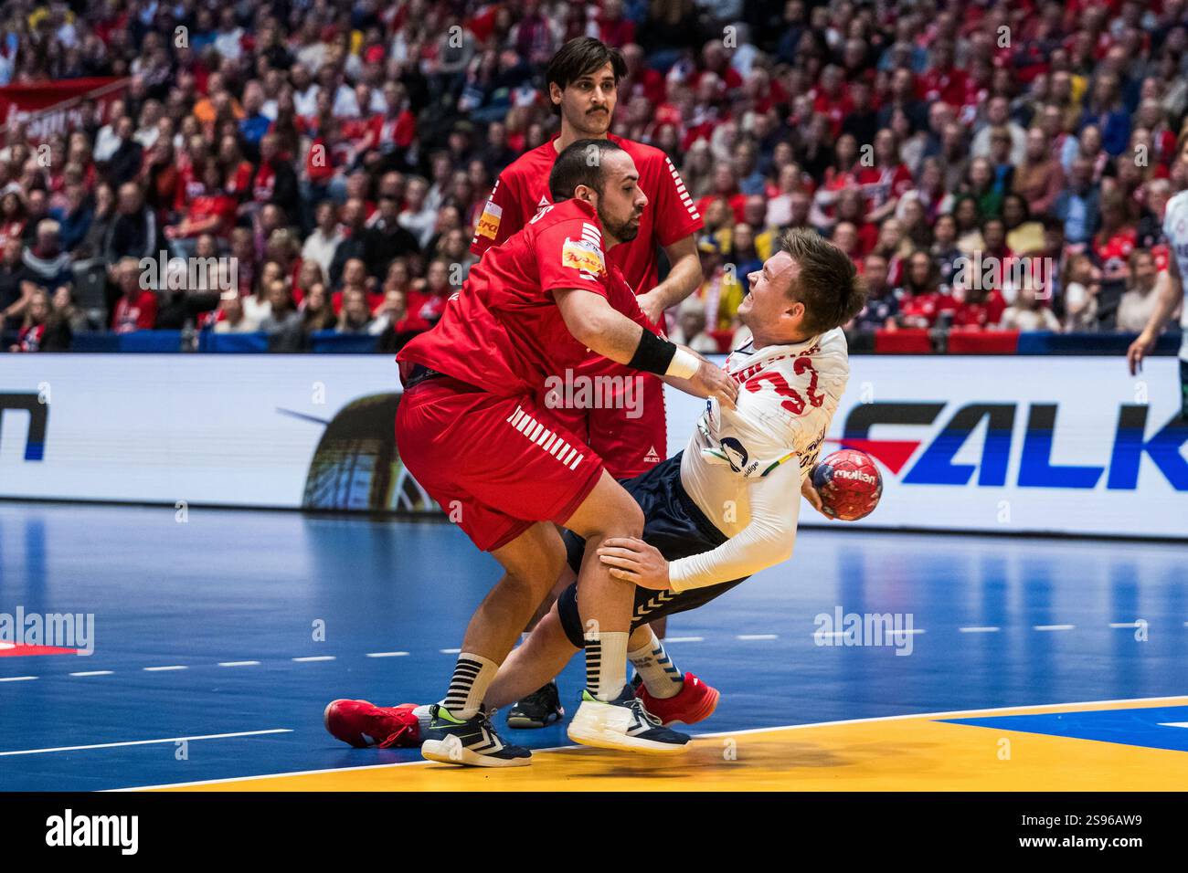 250124 Thomas Alfred Solstad of Norway during the 2025 IHF World Men's ...