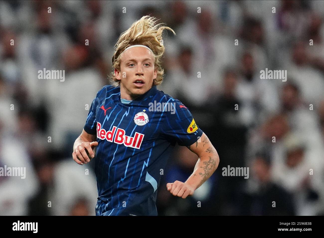 Mads Bidstrup of Red Bull Salzburg FC during the UEFA Champions League ...