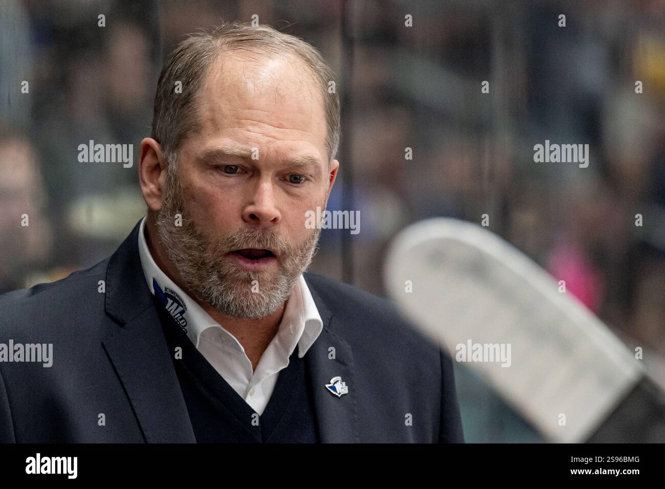 Steve Walker (Chef-Trainer, Schwenninger Wild Wings). GER, Augsburger ...