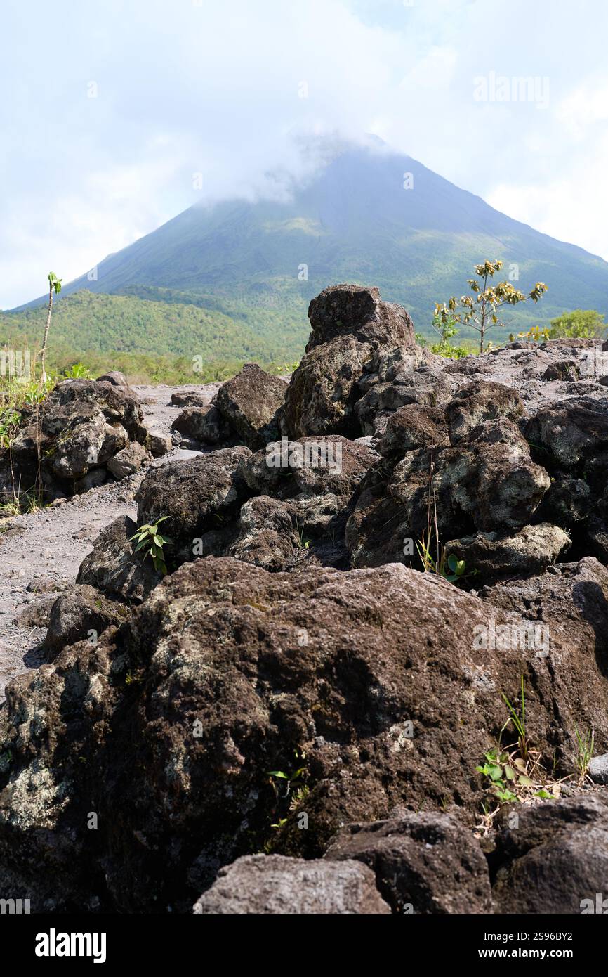 La Fortuna, Costa Rica - November 20, 2024 - walk around the Arenal ...