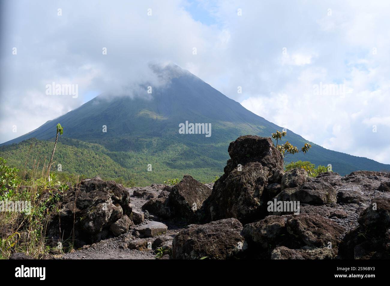 La Fortuna, Costa Rica - November 20, 2024 - walk around the Arenal ...
