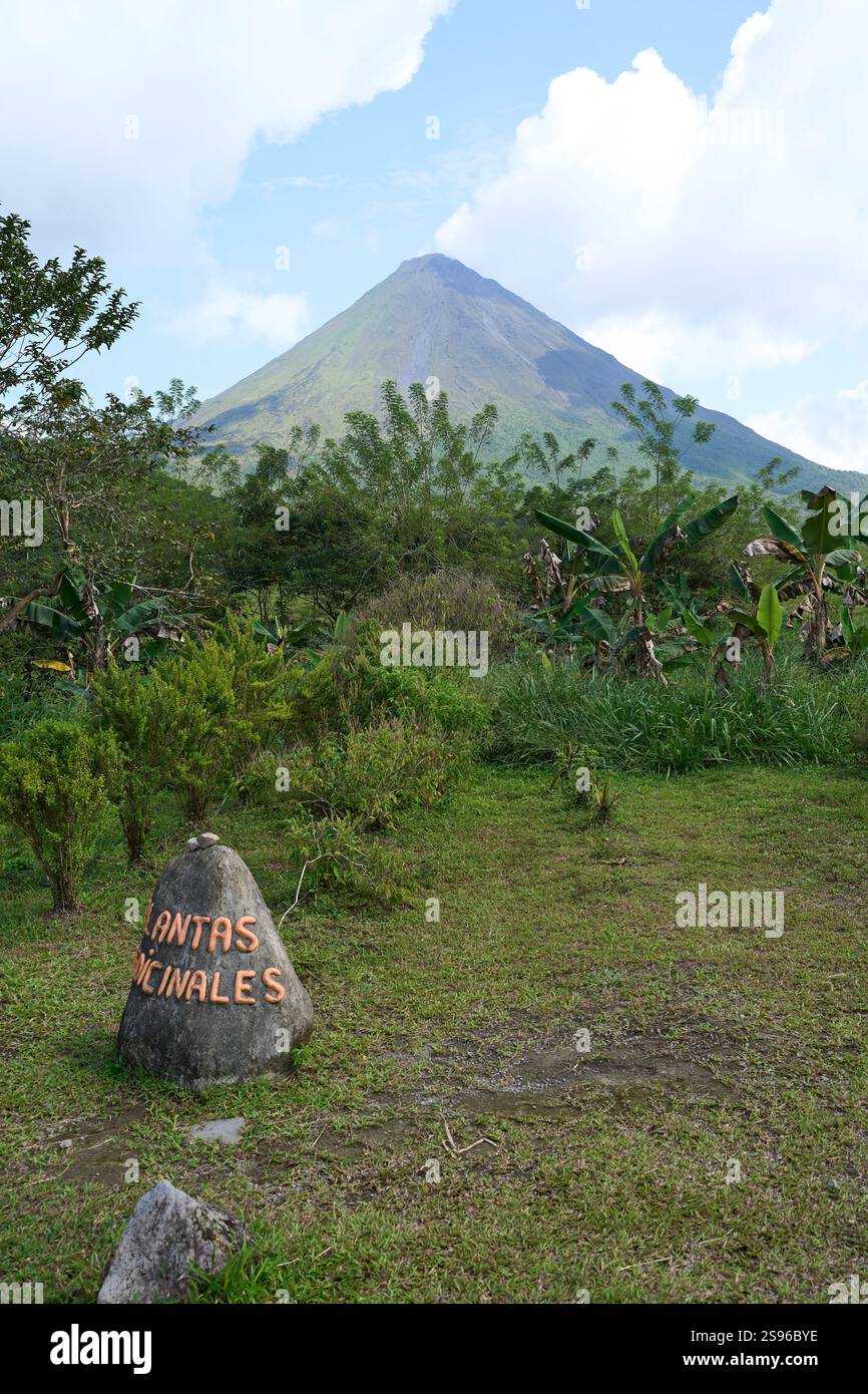 La Fortuna, Costa Rica - November 20, 2024 - walk around the Arenal ...
