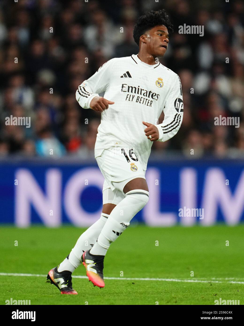 Endrick Felipe of Real Madrid during the UEFA Champions League match ...