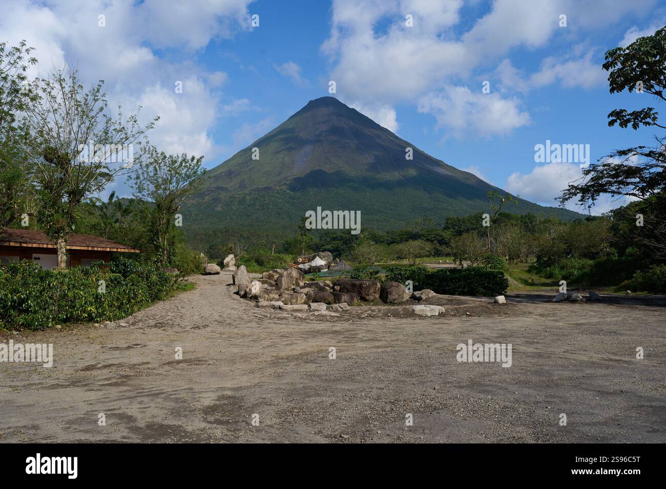 La Fortuna, Costa Rica - November 20, 2024 - walk around the Arenal ...
