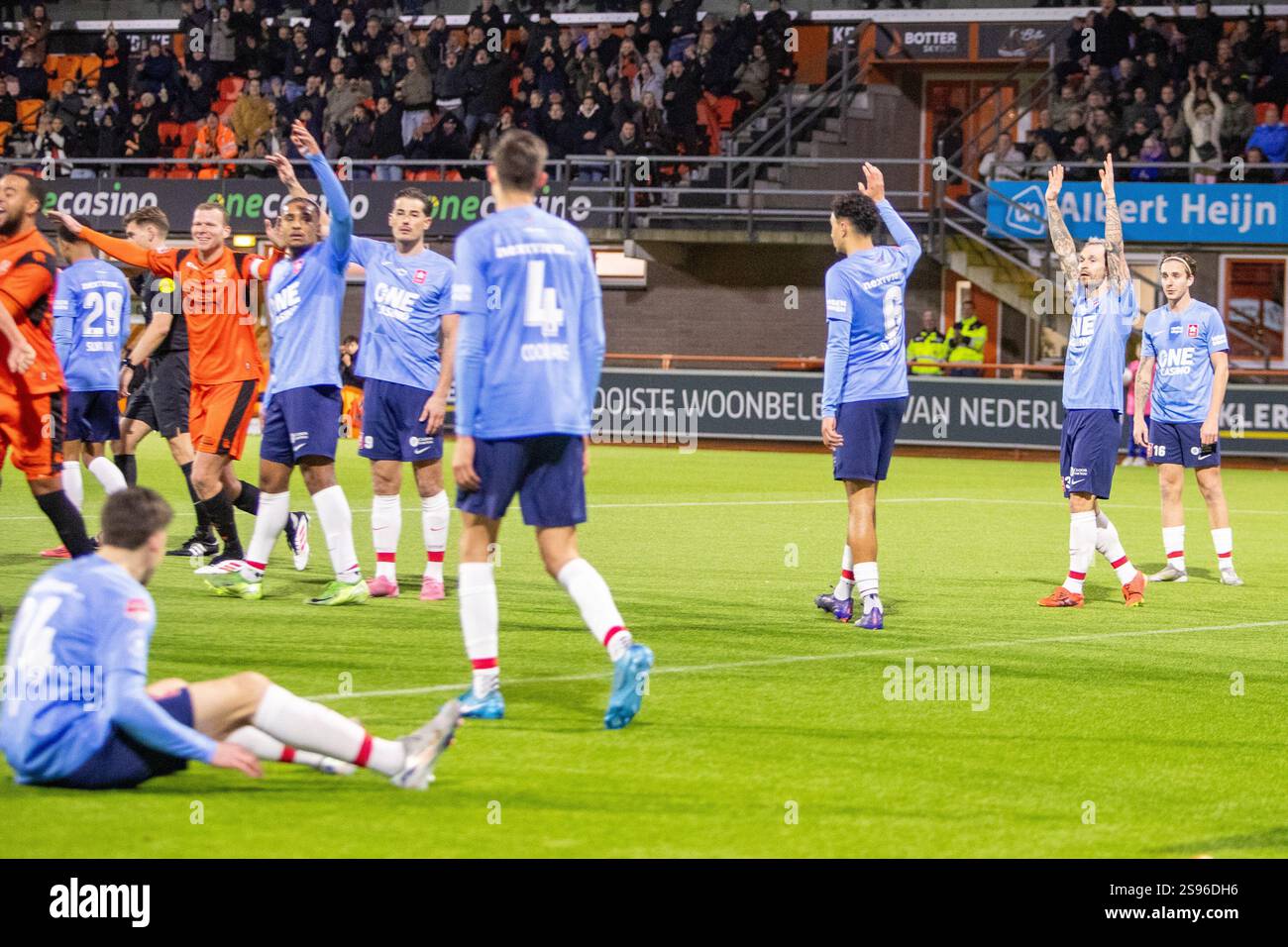 VOLENDAM - 24-01-2025, KRAS Stadium. Keukenkampioen divisie, season ...