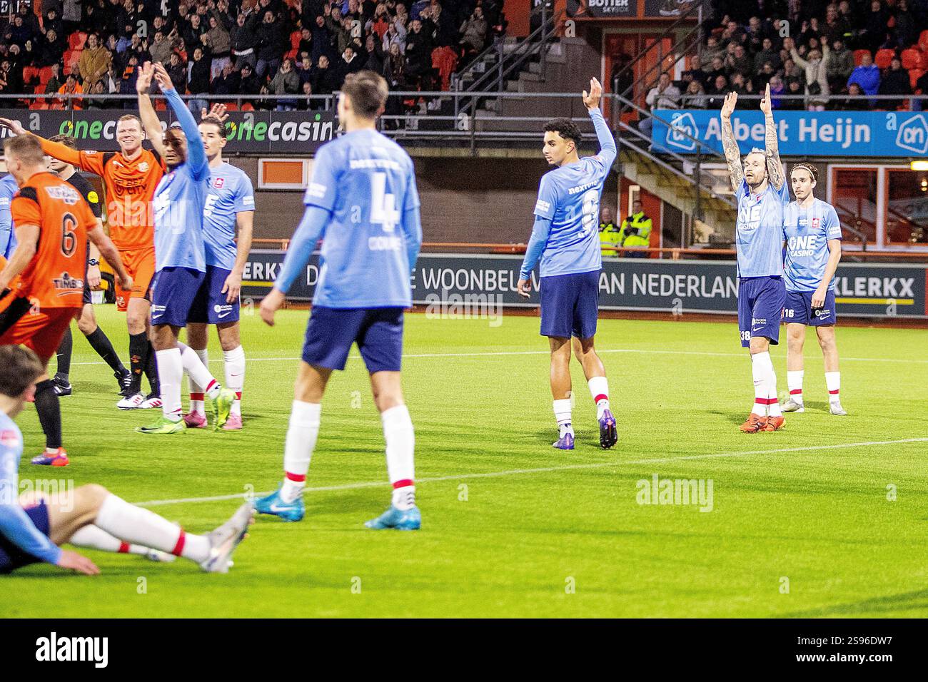 VOLENDAM - 24-01-2025, KRAS Stadium. Keukenkampioen divisie, season ...