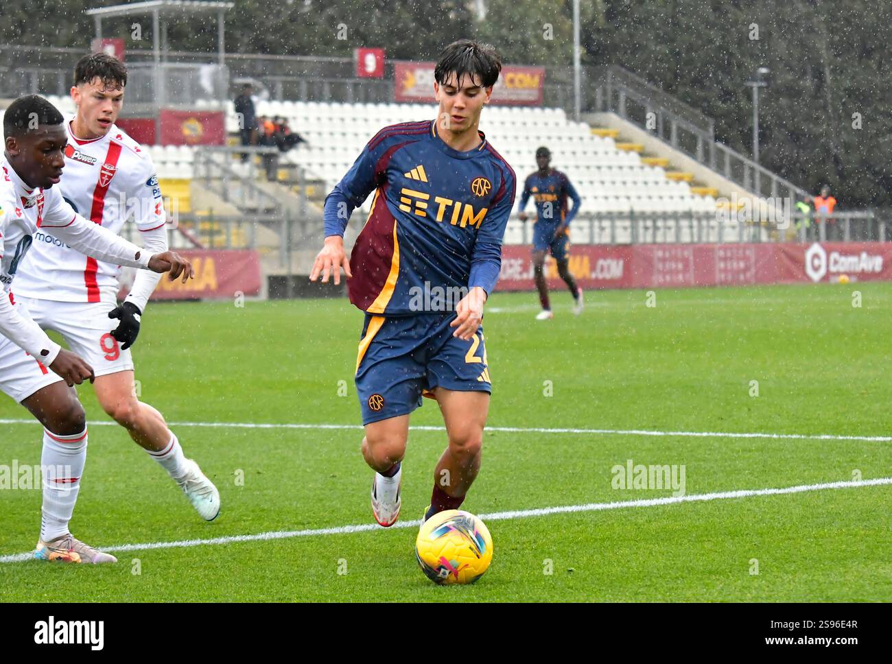 Christian Cama of Roma U20 in action - Roma U20 vs Monza U20 20th day ...