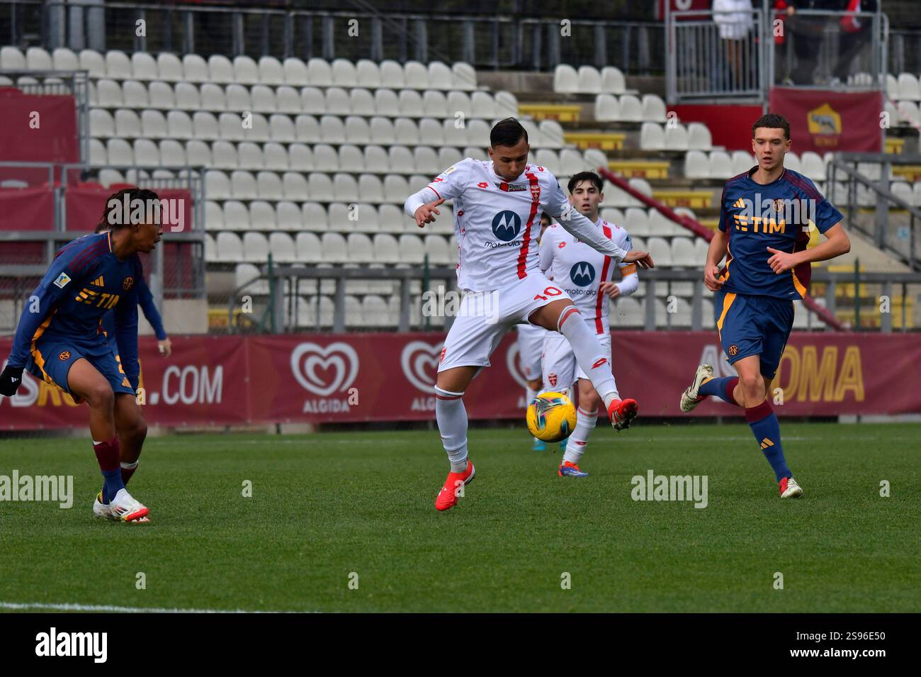 Antonio Troise of Monza U20 in action - Roma U20 vs Monza U20 20th day ...