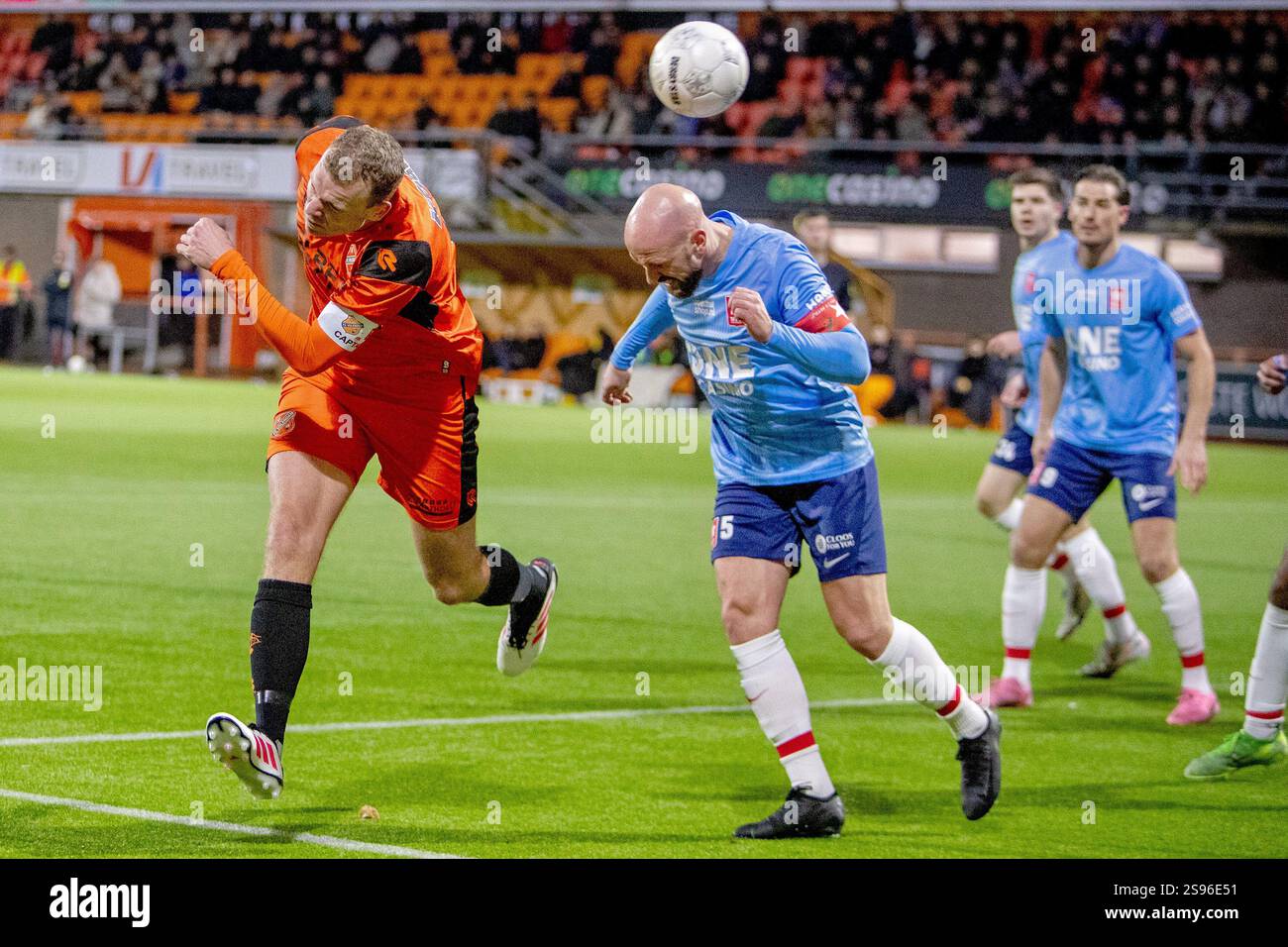 VOLENDAM - 24-01-2025, KRAS Stadium. Keukenkampioen divisie, season ...