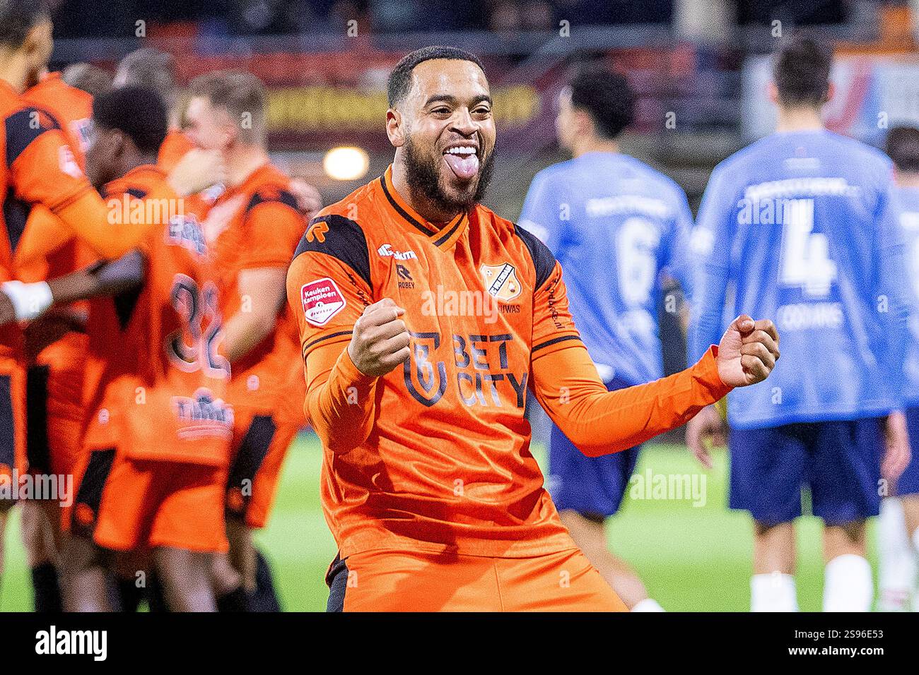 VOLENDAM - 24-01-2025, KRAS Stadium. Keukenkampioen divisie, season ...