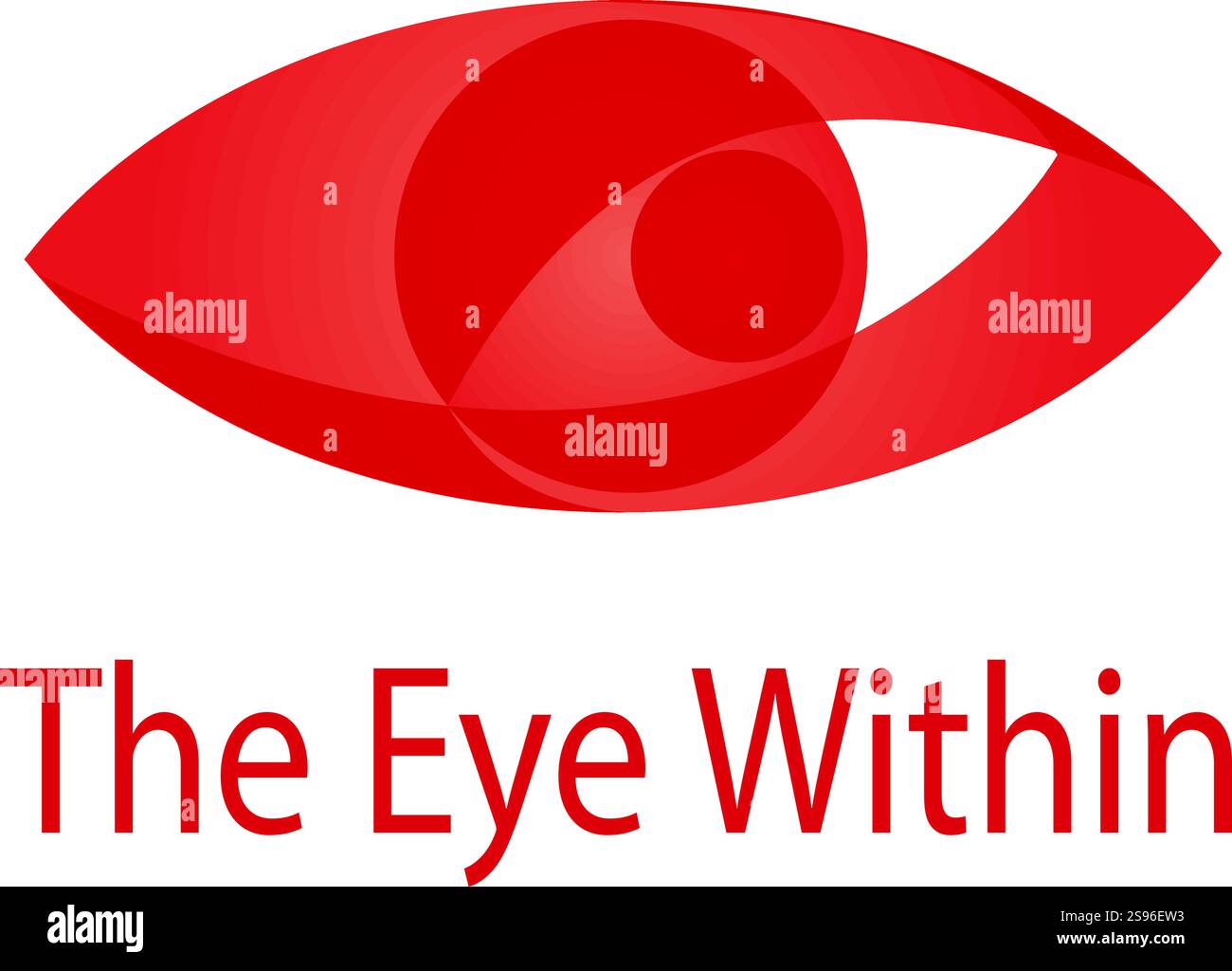Modern eye-within-eye logo representing vision, intelligence, and ... Modern eye-within-eye logo representing vision, intelligence, and ...