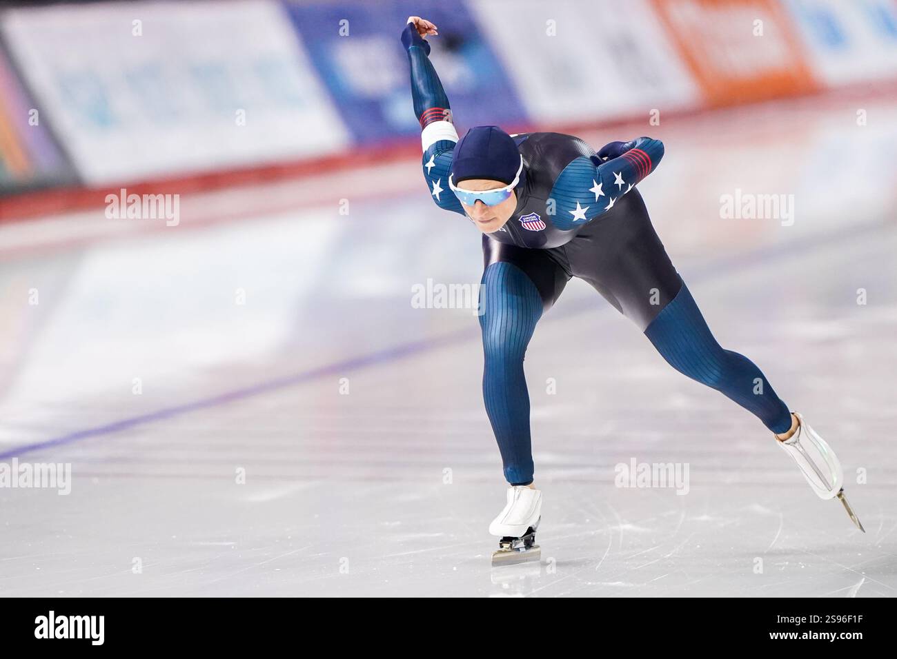 CALGARY, CANADA - JANUARY 24: Mia Manganello of United States of ...