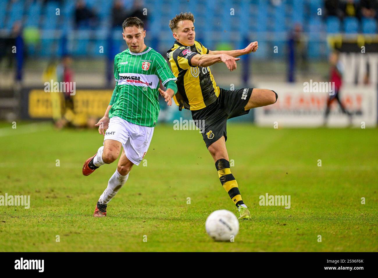 ARNHEM, 24-01-2025, GelreDome, Dutch Keuken Kampioen Divisie football ...