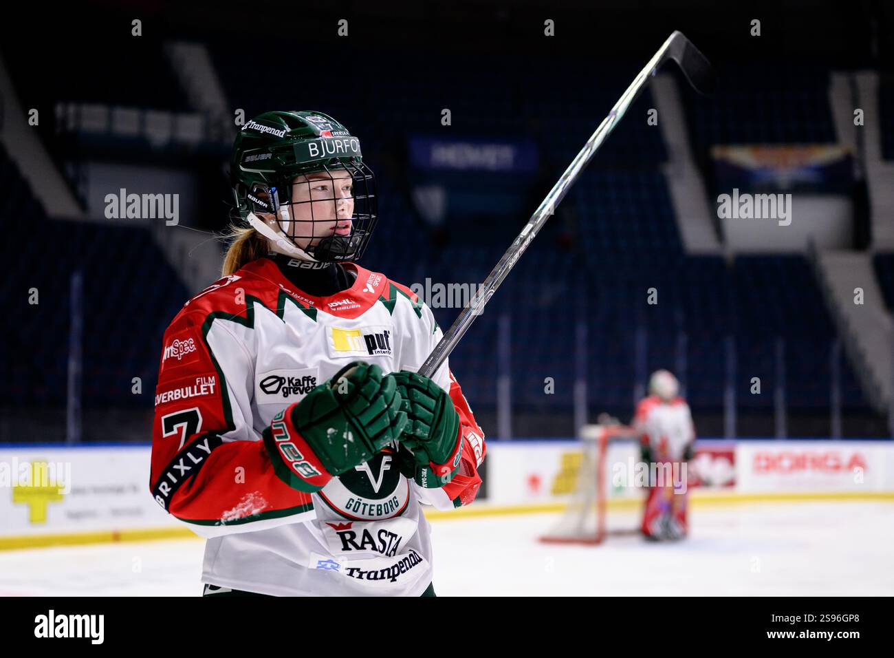 250124 Frölundas Sanni Rantala reagerer på domslut under ...