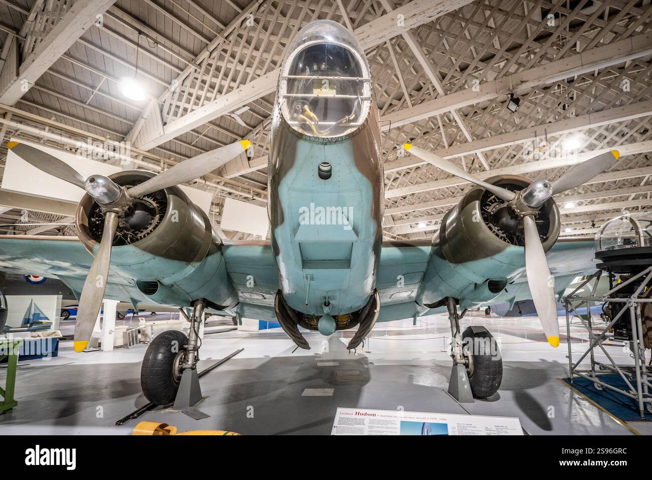 Royal Air Force Museum, London - Lockheed Hudson Stock Photo - Alamy