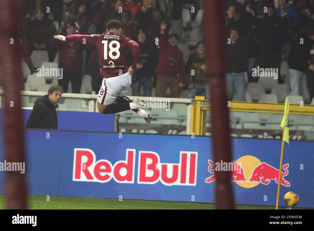 Che' Adams (Torino FC) celebrates during Torino FC vs Cagliari Calcio ...