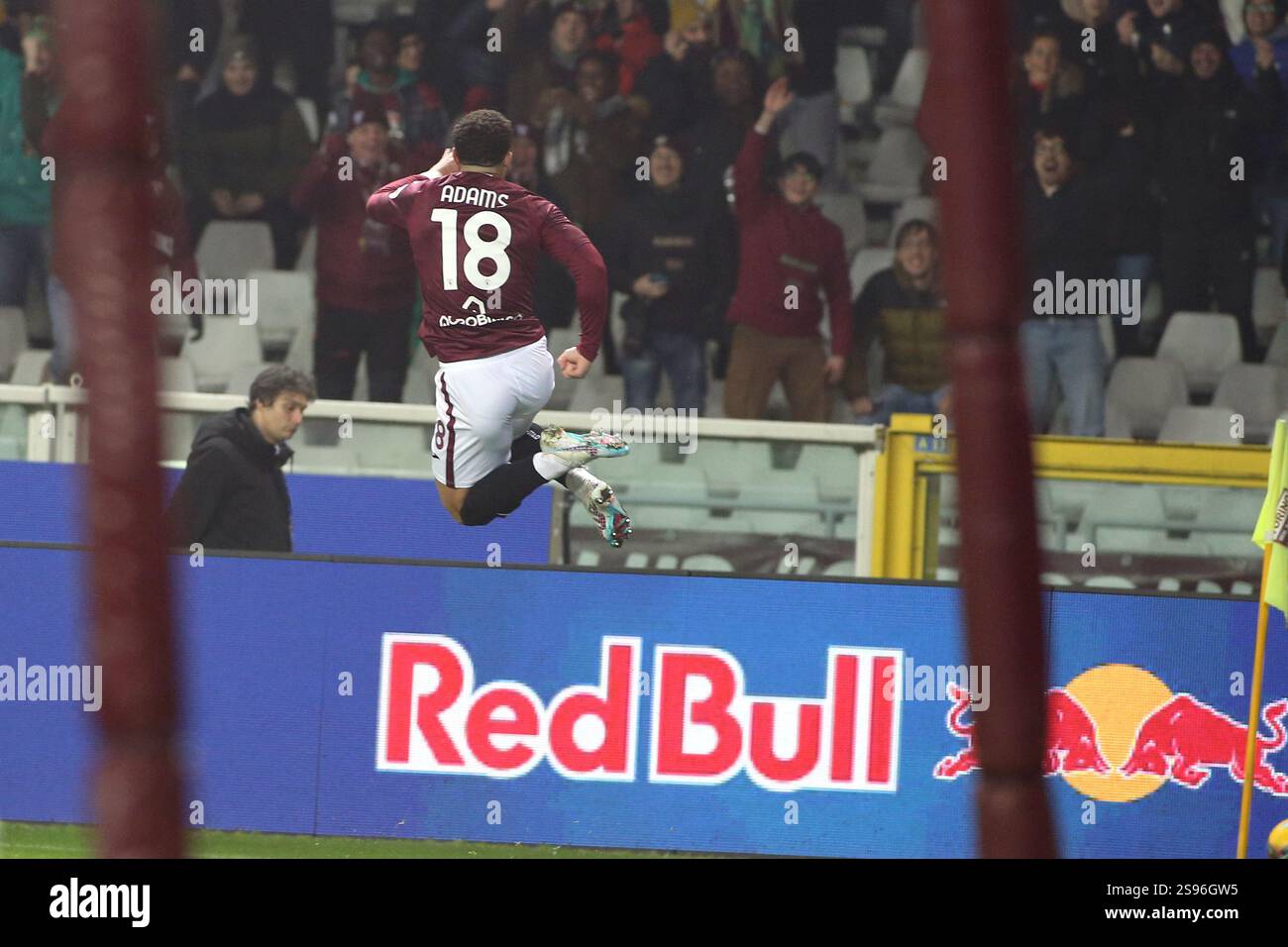 Che' Adams (Torino FC) celebrates during Torino FC vs Cagliari Calcio ...