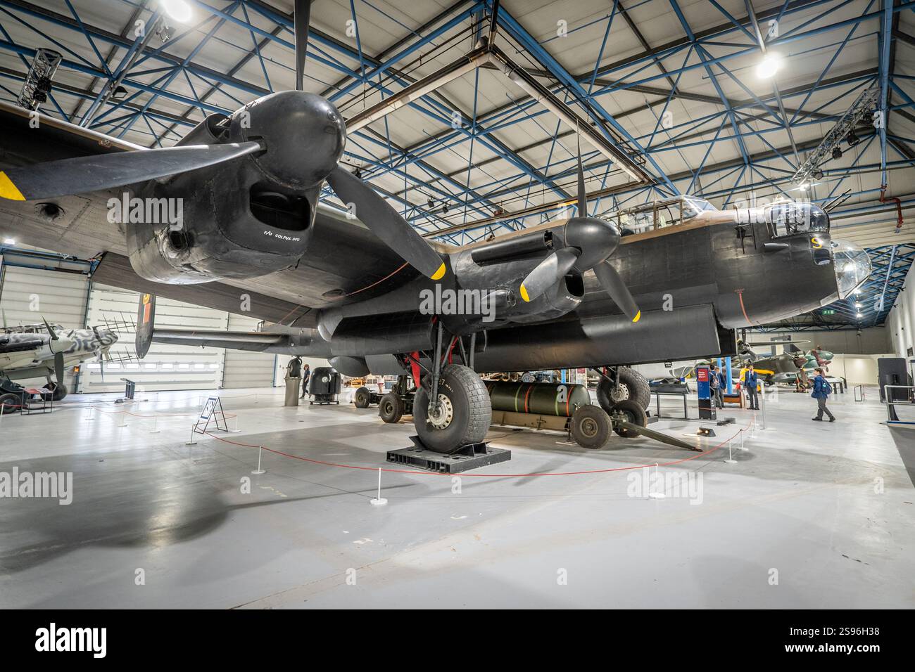 Avro Lancaster 1 at RAF Museum in London Stock Photo - Alamy