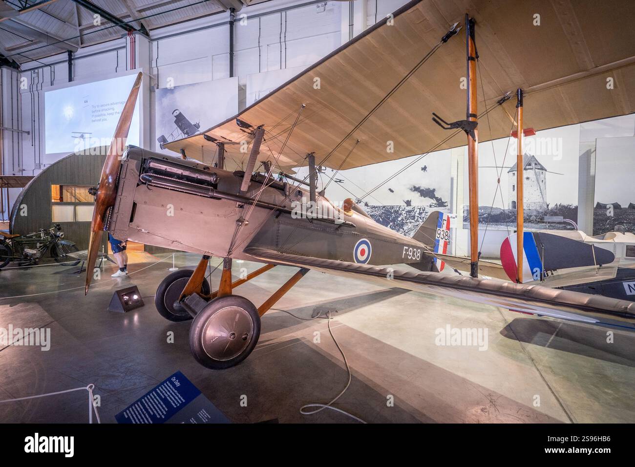 Royal Aircraft Factory SE5A London Stock Photo - Alamy