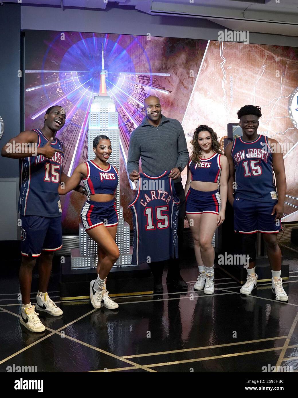 Vince Carter at a public appearance for Vince Carter Celebrates the ...