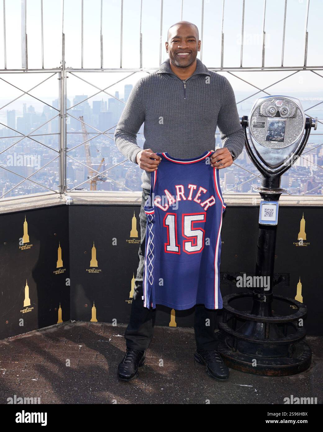Vince Carter at a public appearance for Vince Carter Celebrates the ...