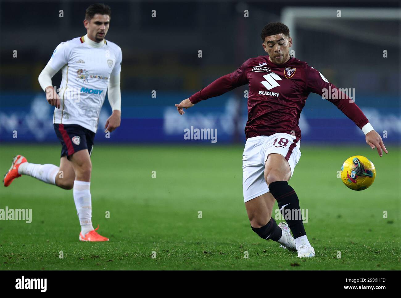 Che Adams of Torino Fc in action during the Serie A match beetween ...