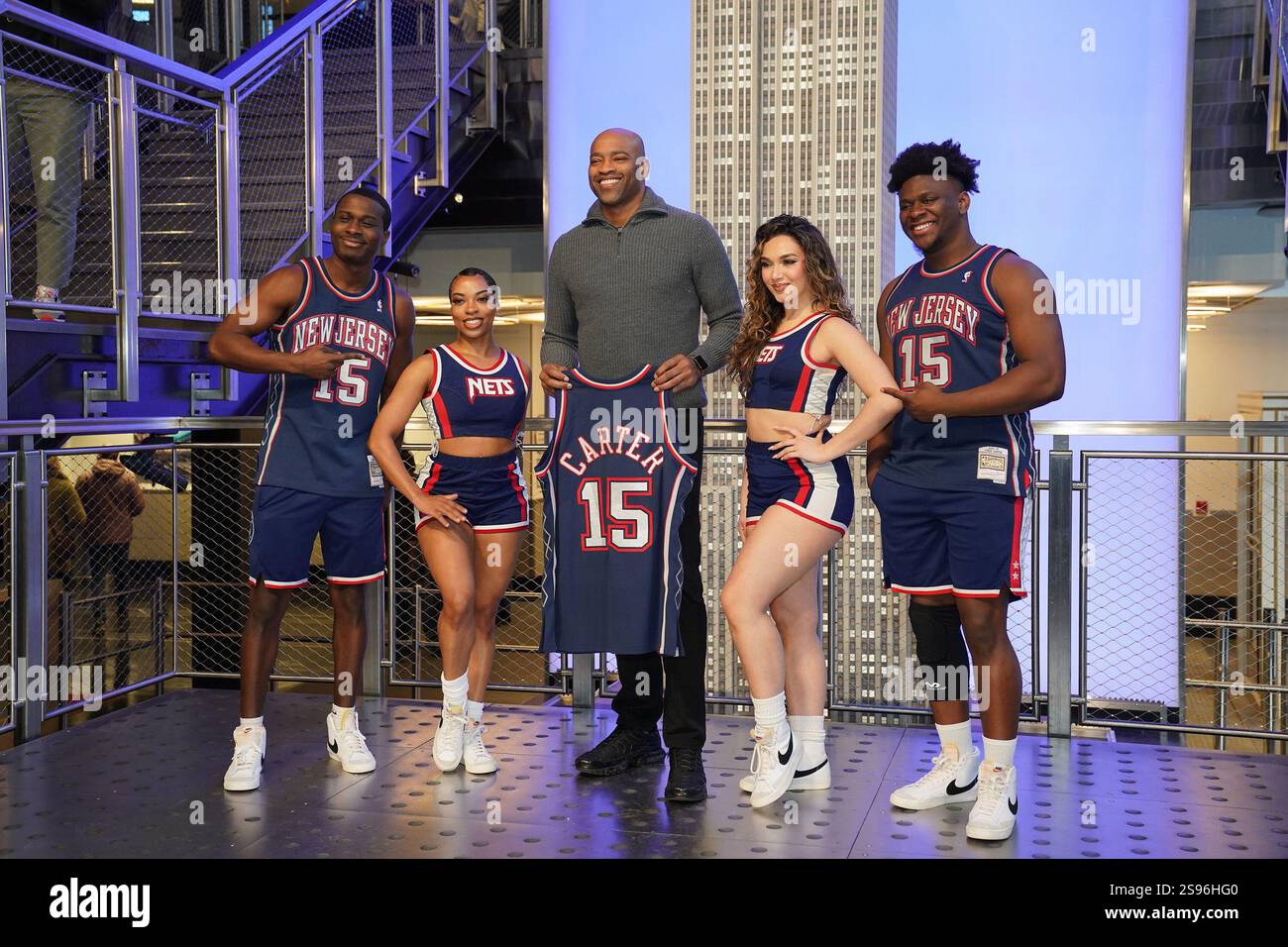 Vince Carter at a public appearance for Vince Carter Celebrates the ...
