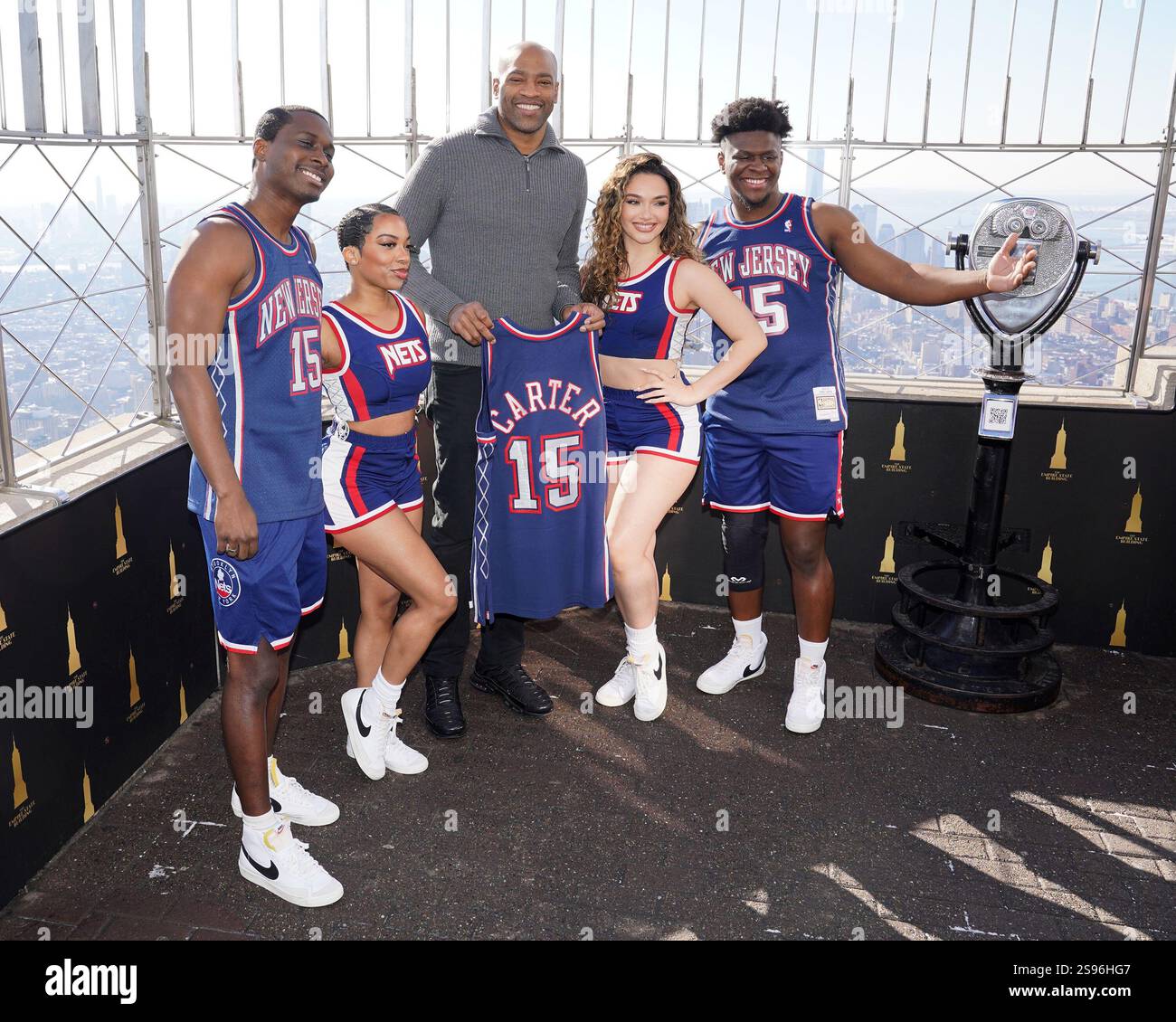 Vince Carter at a public appearance for Vince Carter Celebrates the ...