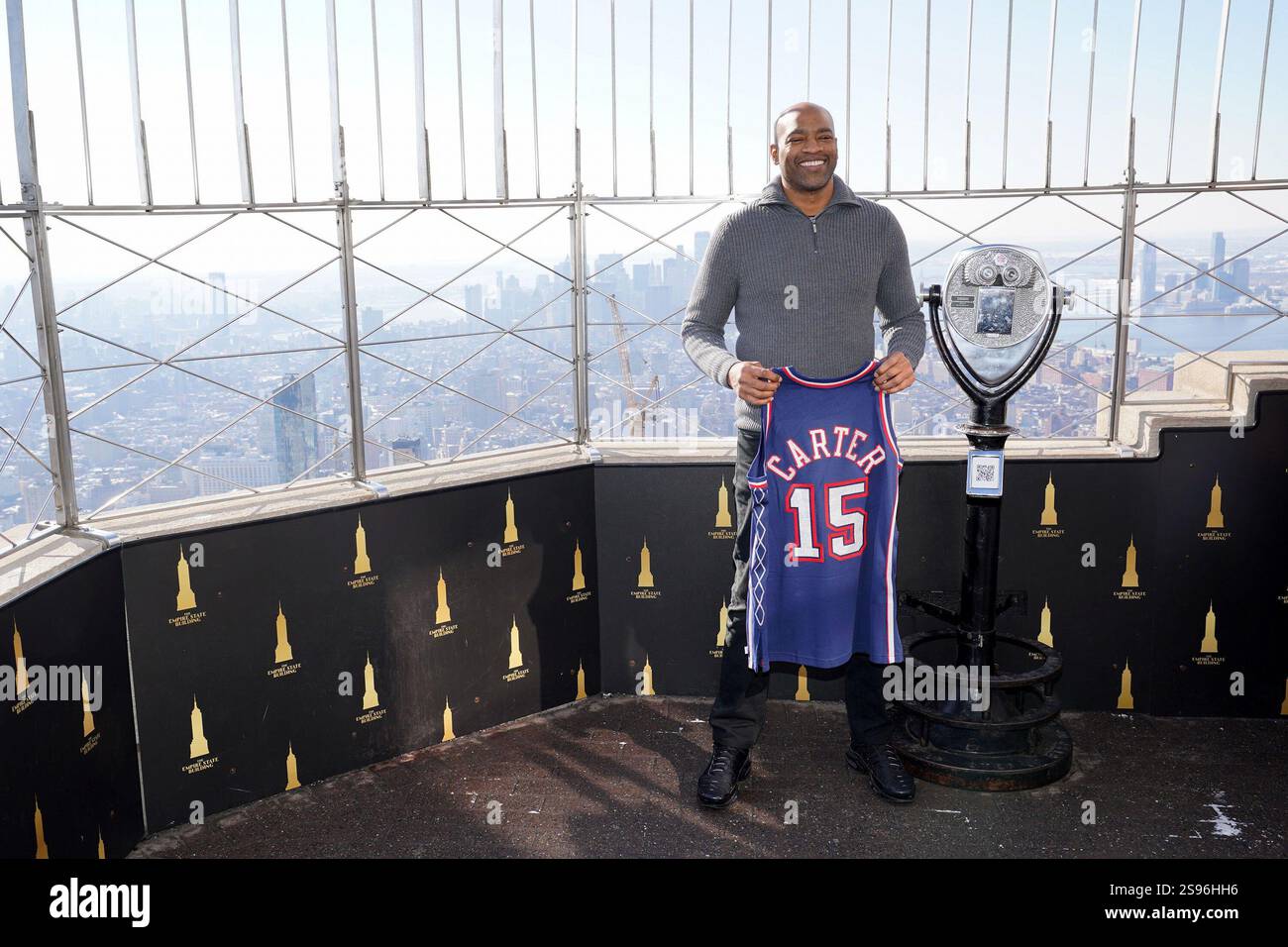 Vince Carter at a public appearance for Vince Carter Celebrates the ...